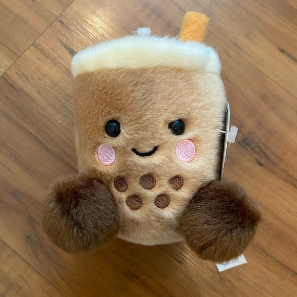 Palm Pals | Toys | Palm Pals Milky Tea Boba Plush | Poshmark